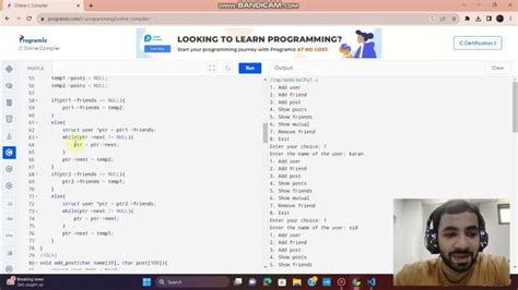 Karan Chauhan On Linkedin Social Networking Using C Code