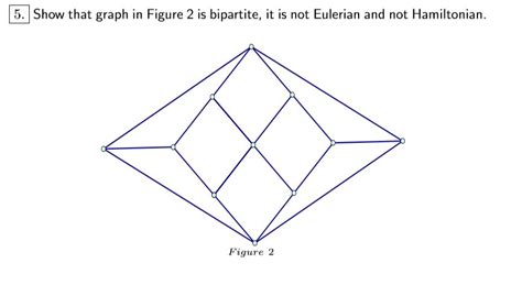 Solved Prove That The Graph Is A Bipartite Not A Eulerian