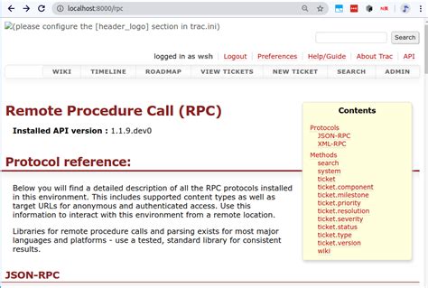 setup trac with xml rpc json rpc plugin on linux in 5 minutes wataash