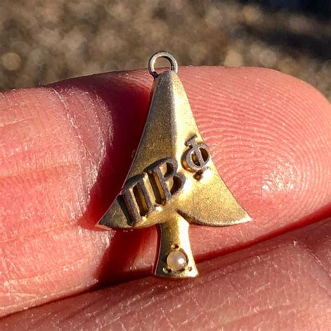 Pi Phi Arrow Pendant Etsy