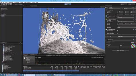 jobs and burst fluid simulation benchmark unity engine unity discussions