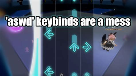 technically using wasd keybinds robeats youtube