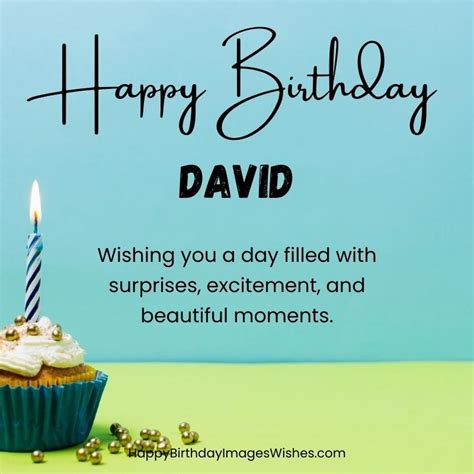 Happy Birthday My David