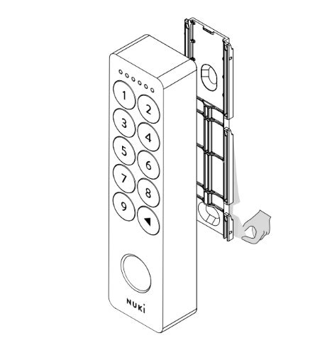 Keypad 2 Mounting Instruction Nuki Support