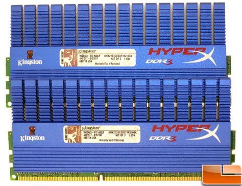 Kingston HyperX DDR GB MHz Memory Review Legit Reviews