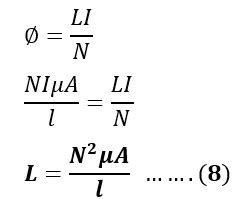 Inductance Formula With Solved Examples