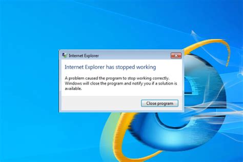 How To Fix The Internet Explorer Has Stopped Working Error CitizenSide