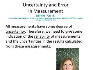 PPT Measurement Uncertainty PowerPoint Presentation Free Download ID 4030590