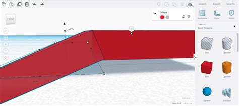 Is There An Easy Way To Align These 2 Shapes So That It Is A Perfect Corner R Tinkercad