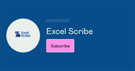 Excel Scribe