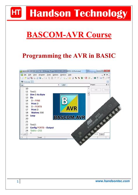Bascom Avr Course Pdf Computer Peripherals Computing