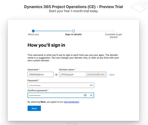 Starting A Project Operations Lite Trial Environment D365 Demystified