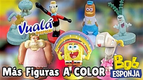 Nuevas Figuras A Color BOB ESPONJA en Vualá Ya Comienza A Salir LA