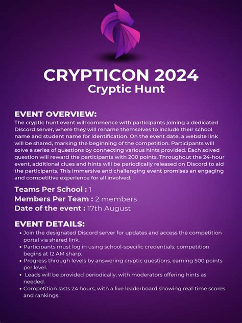 cryptic hunt pdf login computing