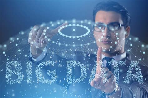 The Big Data Concept With Data Mining Analyst Stock Illustration Illustration Of Datamining