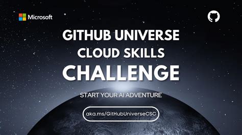 Join The Github Universe Cloud Skills Challenge Chris Marin He Him Posted On The Topic