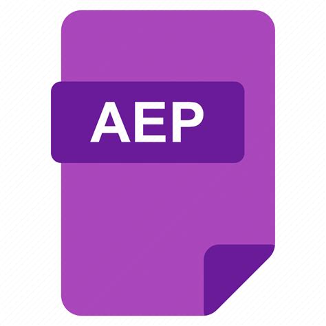 Aep File Format Type Icon Download On Iconfinder