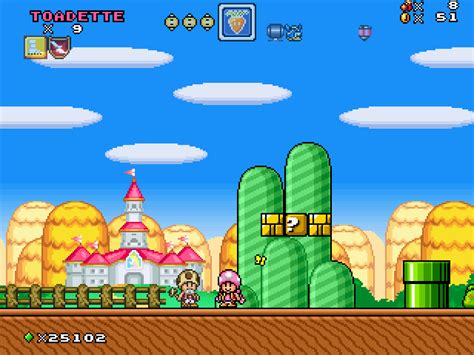 Toadette Over Gb Mario Mod For Mushroom Kingdom Fusion Mkf Mods