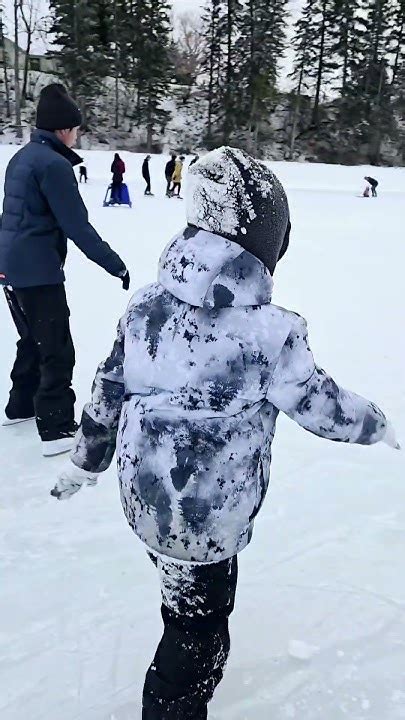 Bowness Park Ice Skating Youtube