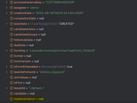Unable To Complete Task Using Java Tasklist Client Discussion