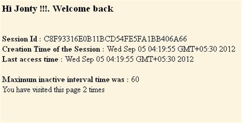 How To Do Session Management In Jsp And Servlets Using Its Methods And Api Learn Java By