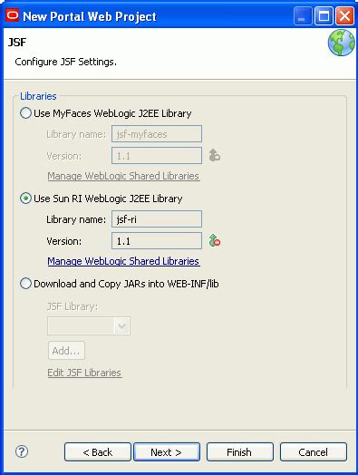 Working With Jsf Portlets