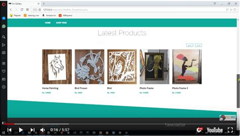 Online Art Gallery Shop Project In Php Advance Projectworlds
