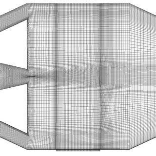 Part Of The 2D Domain Mesh Download Scientific Diagram