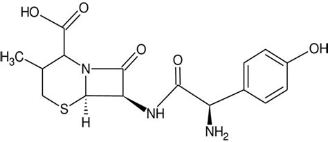 Structure Of Cefadroxil Molecule Download Scientific Diagram