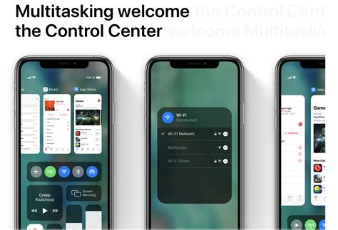 Ios Concept Imagines New Volume Ui Control Center Multitasking Ipad Mouse Support More