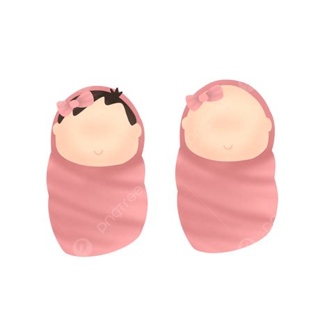 可愛的女嬰插畫 婴儿 女嬰 可愛的素材圖案，psd和png圖片免費下載