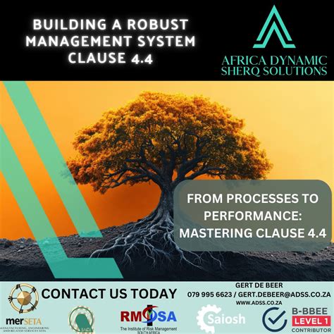 🌟 Building A Robust Management System Clause 4 4 Explained 🌟 Africa Dynamic Sherq Solutions