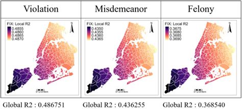 Geographically Weighted Regression Results With Quasi Global Download Scientific Diagram