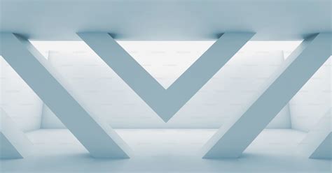 장식 기하학적 설치 빈 내부 배경 블루 톤 3d 그림이 있는 추상 흰색 방 사진 Unsplash의 건설 산업 이미지