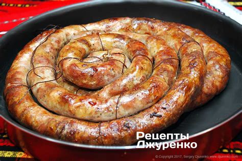 Домашняя колбаса - семейный праздичный рецепт