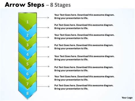Business Diagram Arrow Stages Diagram Marketing Diagram