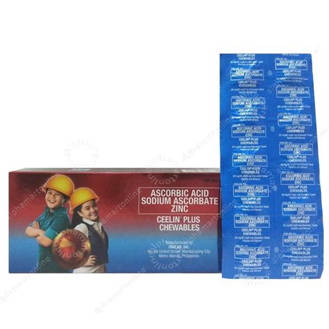 Ceelin Plus Chewables 10 Tablets Shopee Philippines