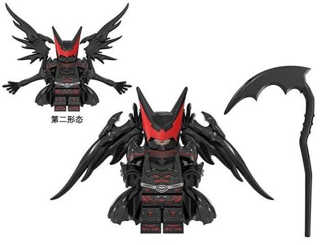 Hellbat Batman Dc Superheroes Minifigs Fit Lego Le01