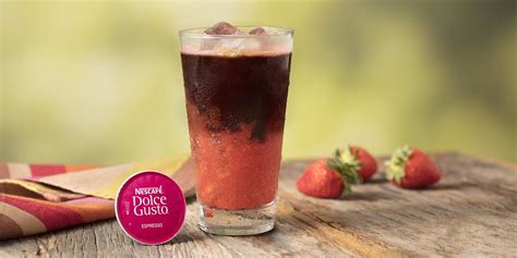 Espresso Gelado Com Morango Receitas Nestlé