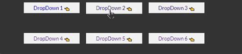 Animated Dropdown Buttons With Source Code