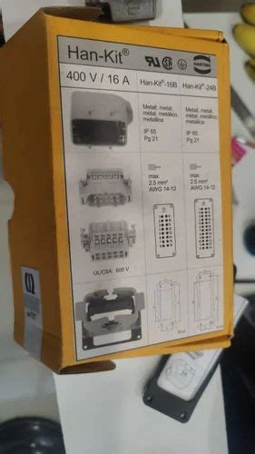 Han Kit Rectangular Connector Kit At Rs 9450 Piece Heavy Duty Connector In Chennai Id