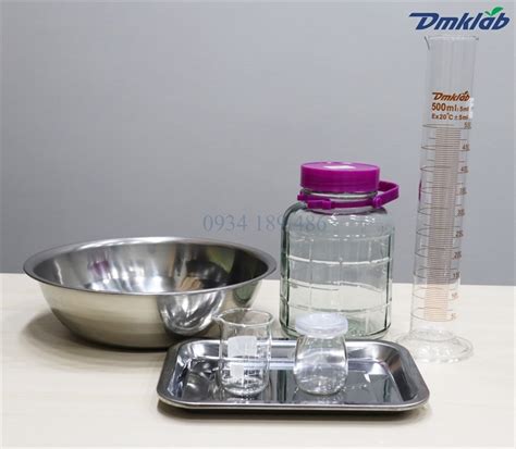 Bộ thí nghiệm thực hành phương pháp nghiên cứu vi sinh vật và sản phẩm ứng dụng không gồm TBDC