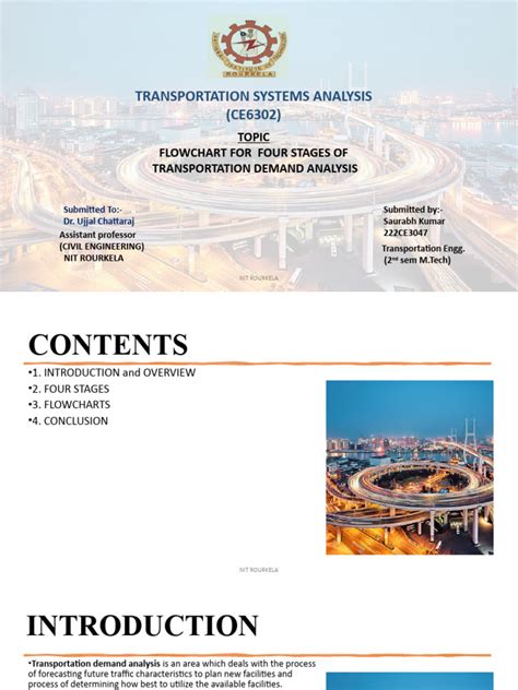 Stages Of Traffic Planning And Modelling Pdf Applied Mathematics Transport