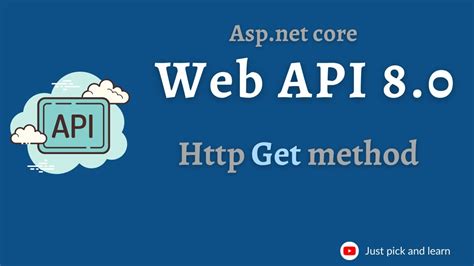 Get Method In Core Web Api Core Web Api 80 Youtube