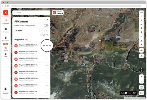 using markup options onx hunt