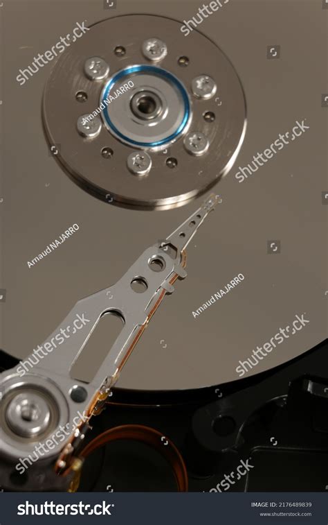 Hard Disk Mechanism Details Macro Stock Photo 2176489839 Shutterstock
