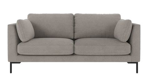 Corwin 2 5 Seater Sofa Rita 167 Light Grey 190x98x83 Cm Rowico Home