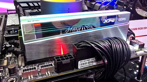 adata demos its xpg project infinity ddr5 memory at computex oc3d