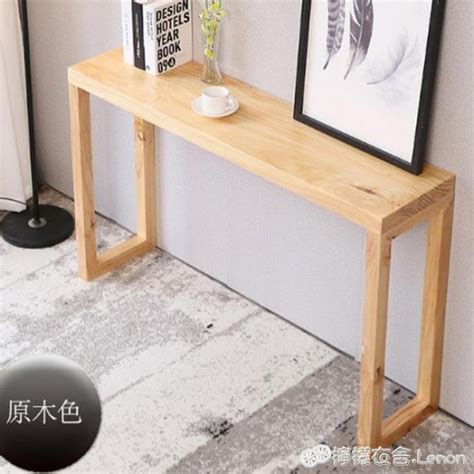 玄關桌 新中式玄關桌實木長條窄桌牆邊桌過道條案條幾供桌玄關台玄關櫃子 Yahoo奇摩拍賣