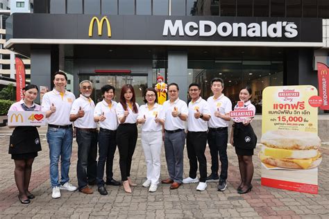 แมคโดนัลด์ ฉลอง 40 ปี ตอกย้ำความยิ่งใหญ่ กับ ‘national Breakfast Day แจกฟรี ‘แมคมัฟฟิน วิท